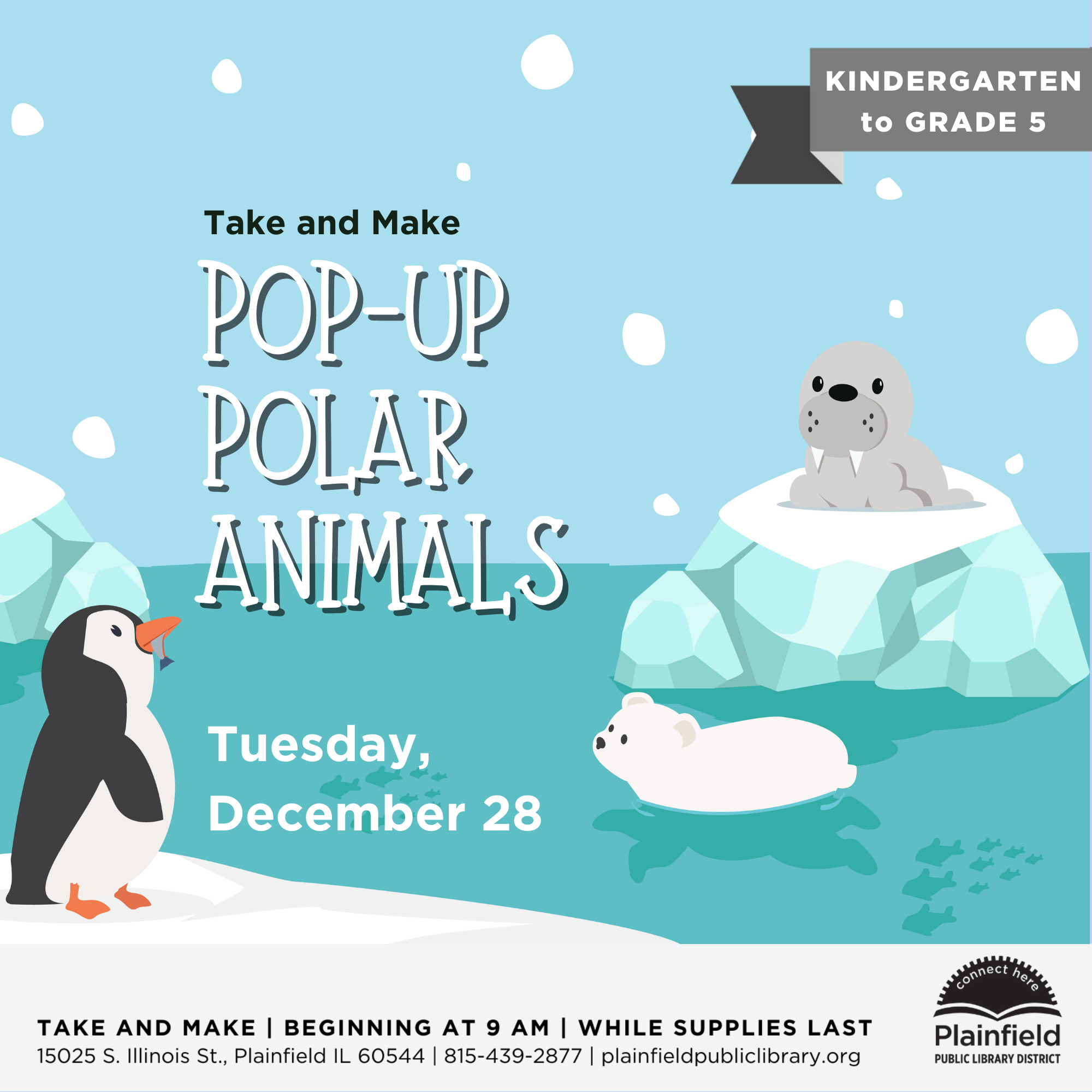 School's Out Take and Makes for Children: Pop-up Polar Animals ...