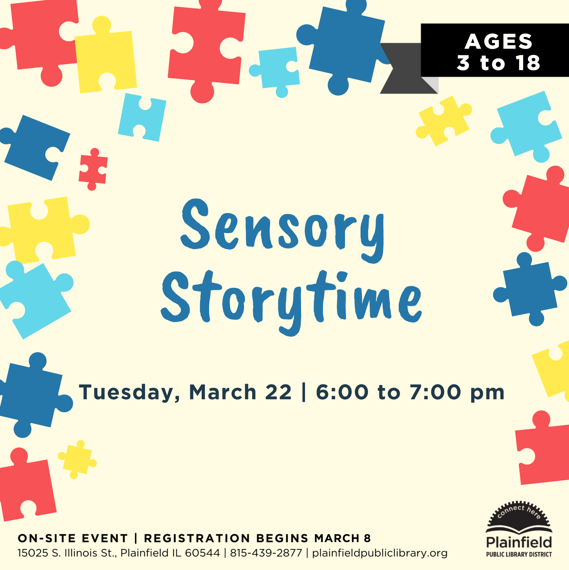 Sensory Storytime | Plainfield Area Public Library